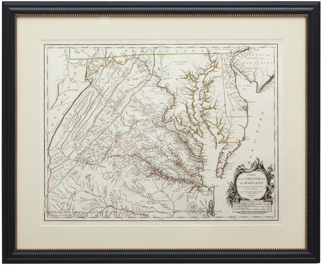 Fry Jefferson Map - Christopher H Jones Antiques